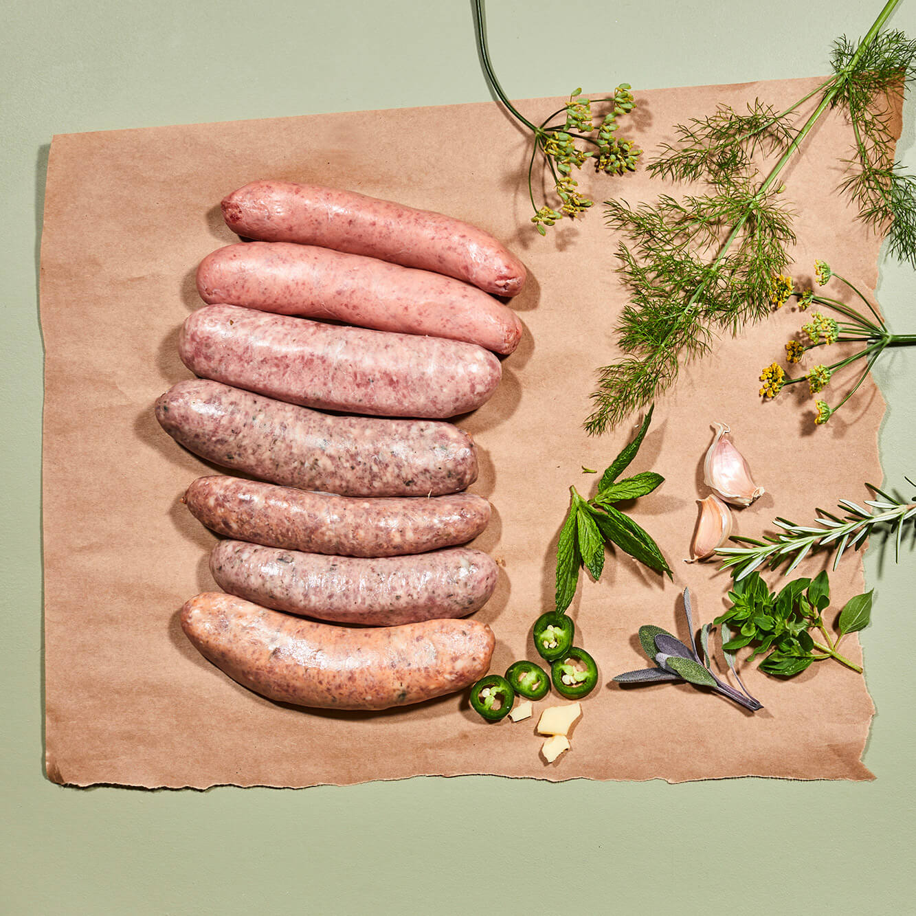 Sausages & Patties – The Classic Butcher